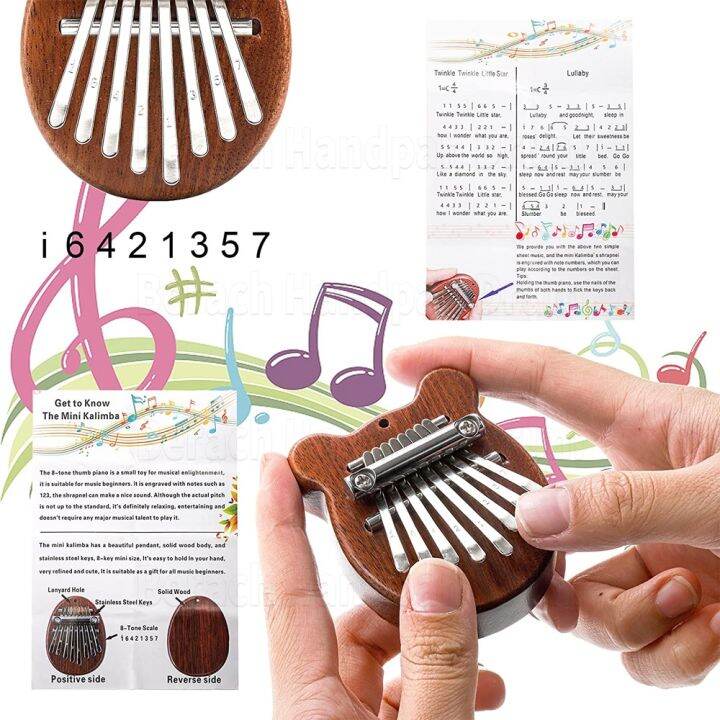 【YF】 8 Key Thumb Portable Finger Adult Musical Instrument | Lazada PH