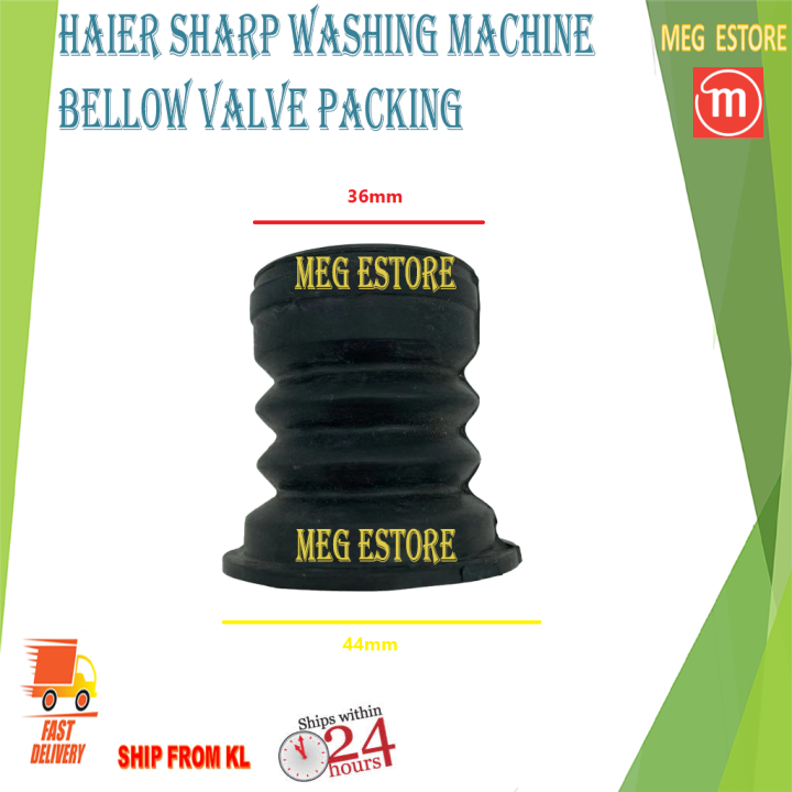 HAIER SHARP WASHING MACHINE BELLOW VALVE PACKING W3413-HAIER | Lazada