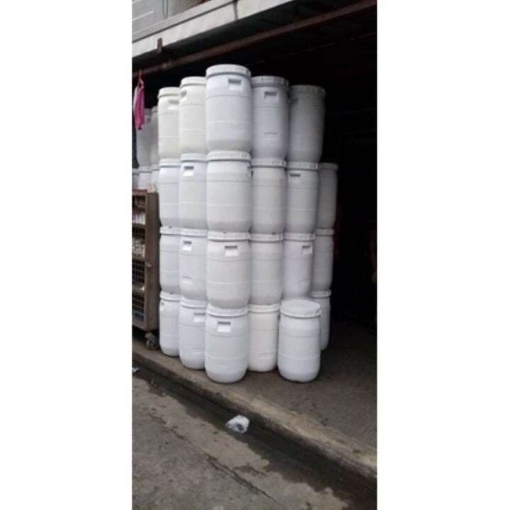 EMPTY DRUM / WHITE CONTAINER ( 47 LITTERSHEAVY DUTY ) / place.... only ...