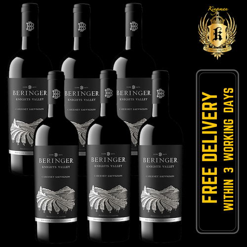 Beringer Knight's Valley Cabernet Sauvignon 750ml x 6 (BUNDLE DEAL ...