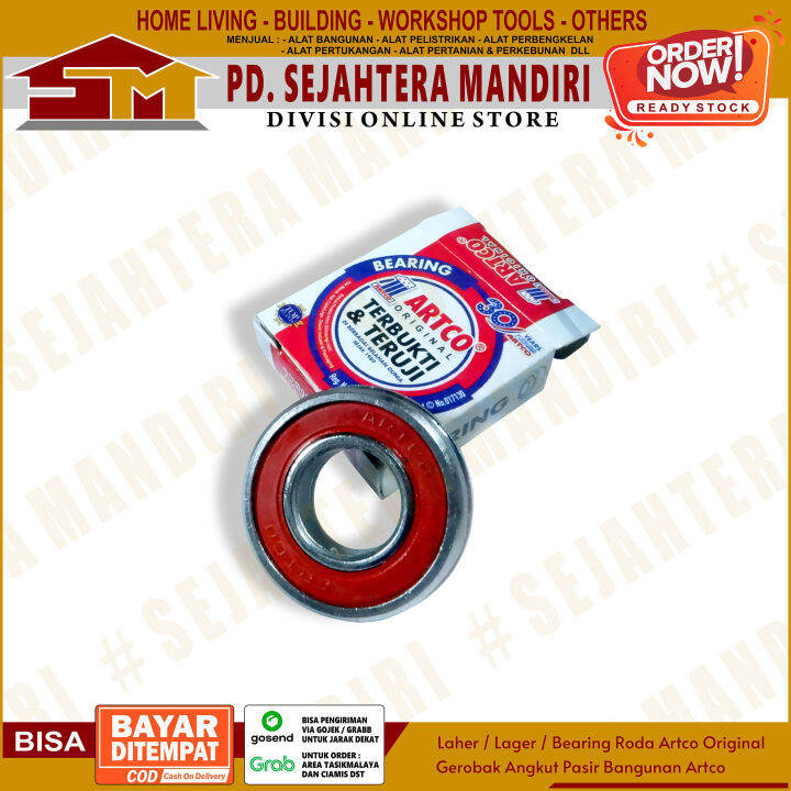 Laher Bearing Roda Kereta Sorong ARTCO Roda Pasir Roda Angkut Gerobak ...
