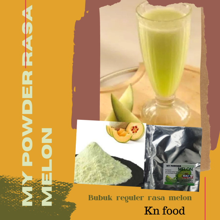 Powder Melon- Minuman Bubuk Rasa Melon -Powder Rasa Melon -1 Kg ...