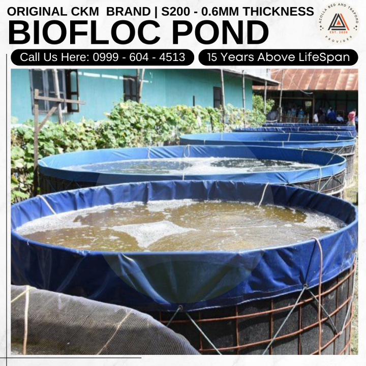 BIOFLOC FISH FARMING 10m Diameter x 5ft Height Circular Pond Original ...