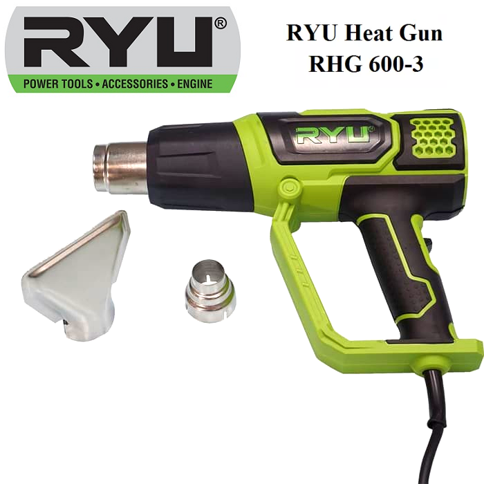 Ryu Hot Gun / Hot Blower Air Gun RHG 600-4 / Heat Gun Hijau / Pistol ... Ryu Hot Gun / Hot Blower Air Gun RHG 600-4 / Heat Gun Hijau / Pistol ...