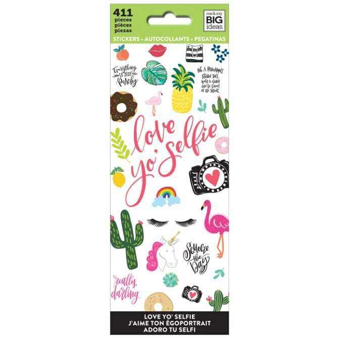 Love Yo' Selfie Happy Planner Icon Stickers Me and My Big Ideas | Lazada PH