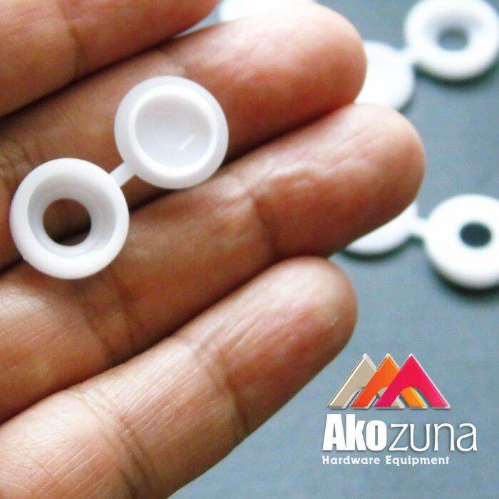 ( COD ) TUTUP SKRUP COVER SEKRUP PLASTIK SCREW CAP COVER 6 X 13 MM ...
