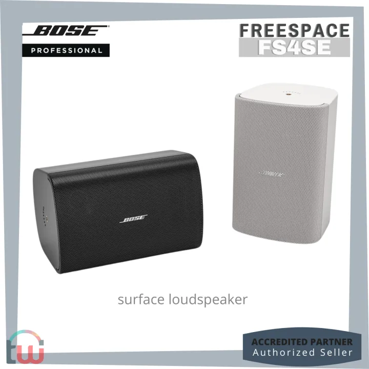 BOSE Professional FREESPACE Surface-Mount Loudspeakers FS4SE Full-range ...