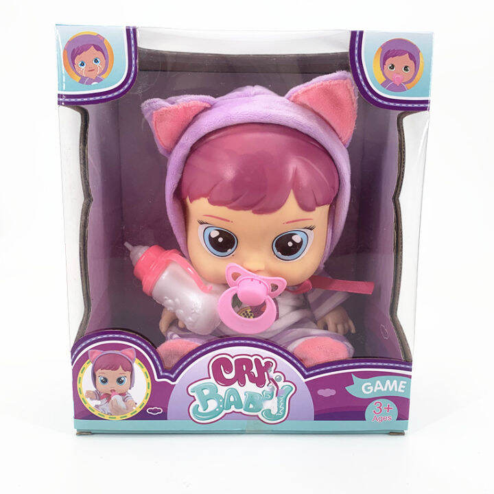 Weeping Babies Surprise Fashion Doll Vinyl Reborn Doll Toy Magic Tears ...