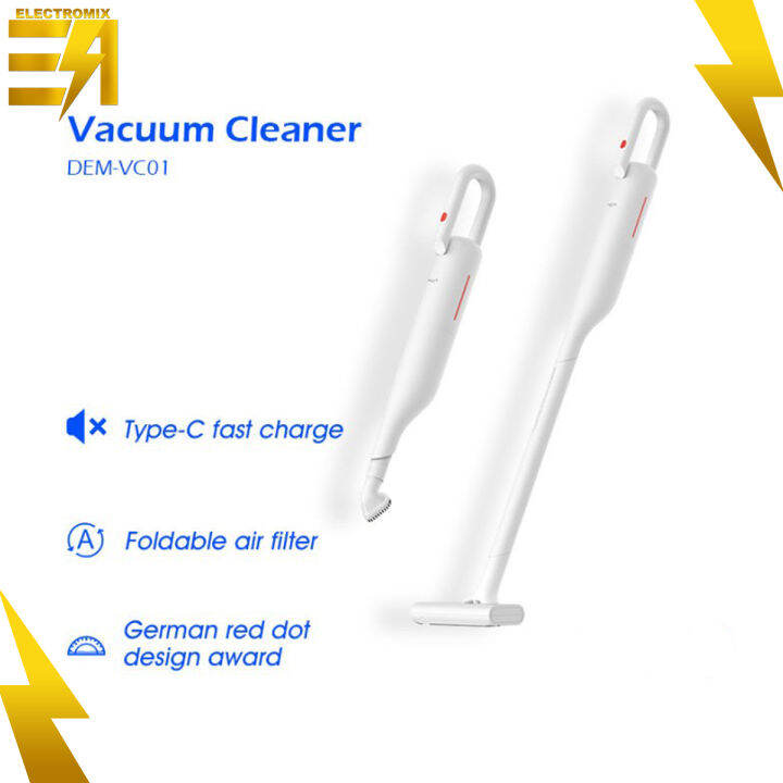 ELECTROMIX. DEERMA VC01 Vacuum Cleaner Wireless 8500Pa With 5 Vacuuming ...