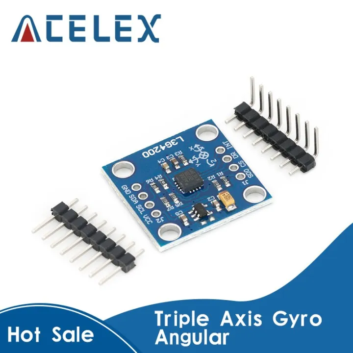 Gy 50 L3g4200d Triple Axis Gyro Angular Velocity Sensor Module Iic