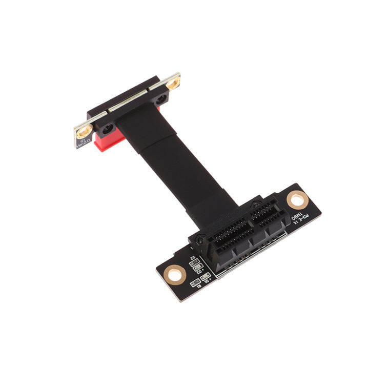 GY PCIE X1 Riser Cable Dual 90 Degree Right Angle Extension Cable PCI ...