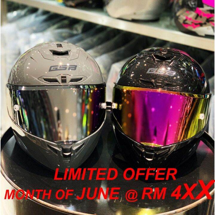 Original GSB S-361 Bixer Full Face Helmet | Lazada