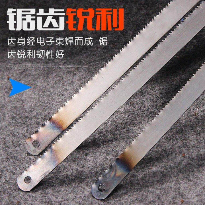 Hacksaw, manual metal cutting, small iron saw with fine teeth for hand ...