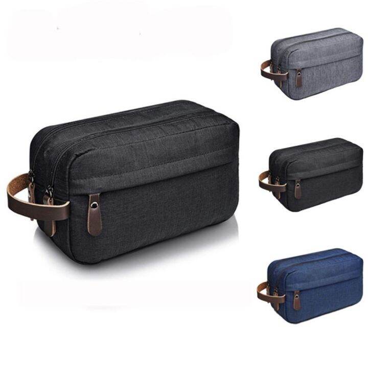 Ribbvu กระเป๋ากระเป๋าเข้าห้องน้ำกันน้ำสำหรับผู้ชายกระเป๋าถือใส่เครื่องสำอางค์ห้องน้ำอุปกรณ์จัด ...