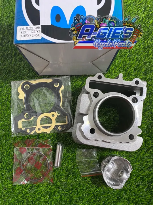 RACING MONKEY | CYLINDER BLOCK ASSEMBLY 54MM SEMI DOME WITH POCKET ...