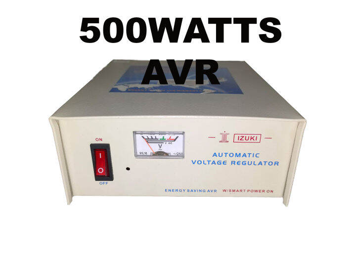 AVR izuki Automatic Voltage Regulator (500 and 1000watts) | Lazada PH