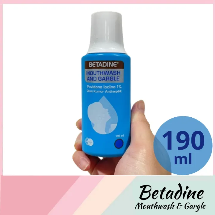 Betadine Mouthwash and Gargle Obat Kumur 190 ml | Lazada Indonesia