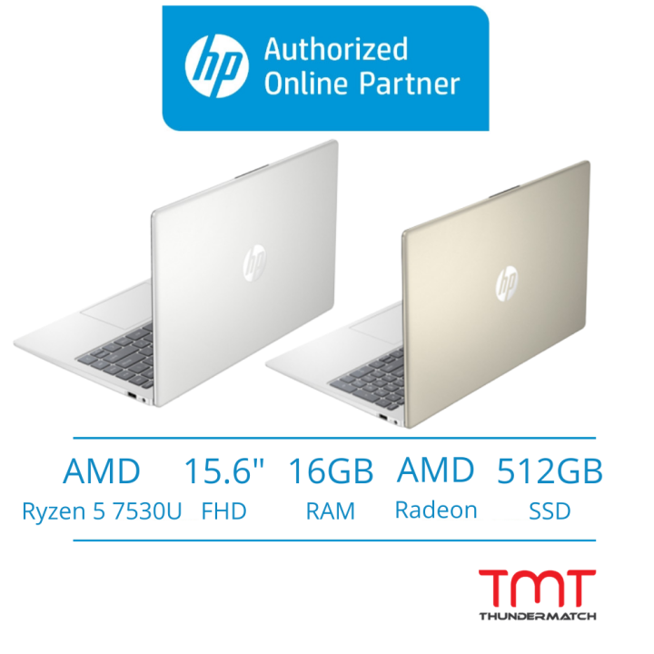 HP 15-fc0082AU/0083AU (Gold / Silver) | AMD Ryzen 5 7530U | 16GB RAM ...