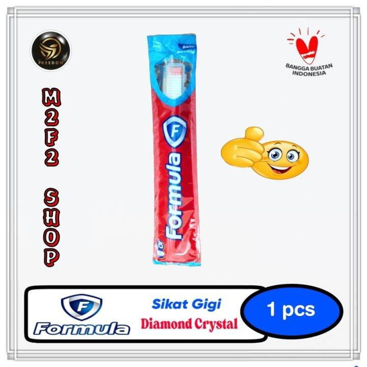 Sikat Gigi Formula Medium Diamond Crystal | Toothbrush (Kemasan Satuan ...