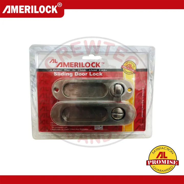 Amerilock Sliding Door Lock AL 05 SP/SS | Lazada PH