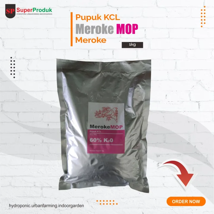 Pupuk Meroke MOP Pupuk Kcl 1kg | Lazada Indonesia