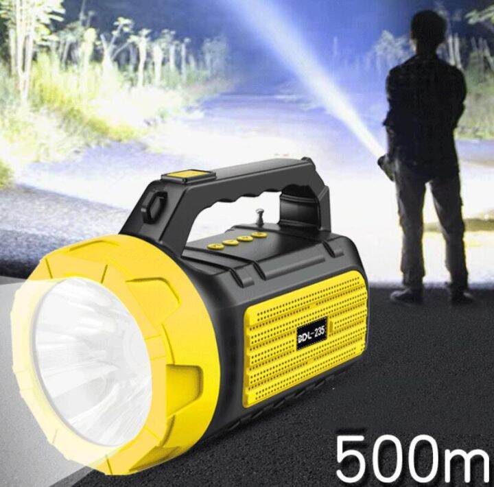 FM Radio Multimedia Radio Retro Speaker Kuat Sumber Cahaya Senter Bluetooth Nirkabel Speaker ...