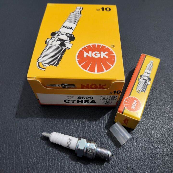 Busi NGK C7 C7HSA Grand Supra Mio Jupiter Blade Fit New Revo Legenda ...