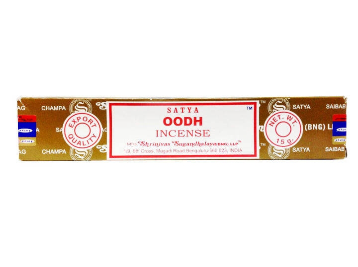 Satya OODH Incense Sticks 15g {Made in India} | Lazada PH