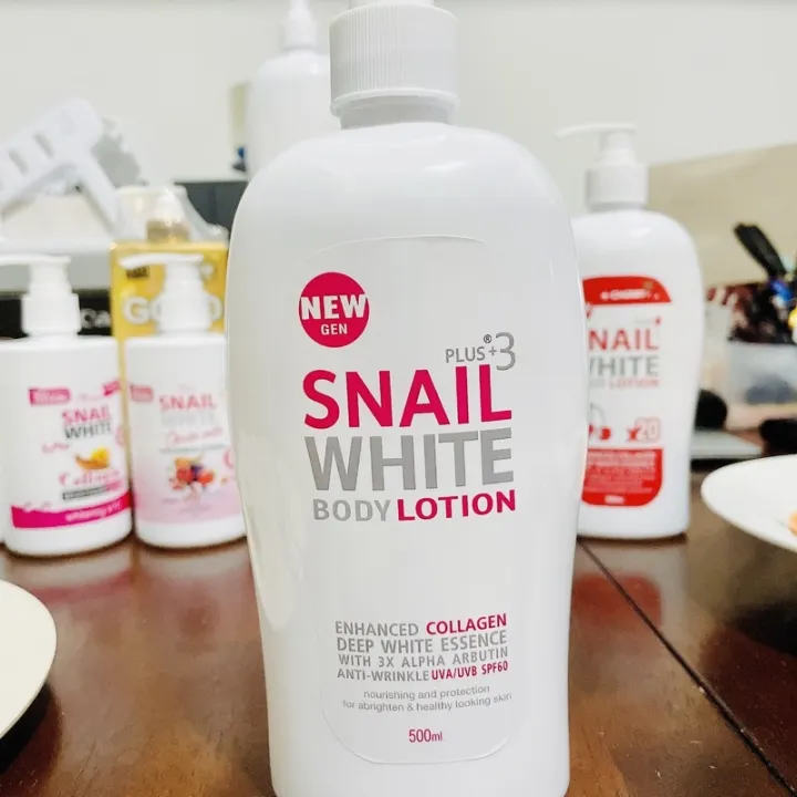 BEST SELLER Perfect Skin Lady Thailand Snail White Body Lotion 500ml ...