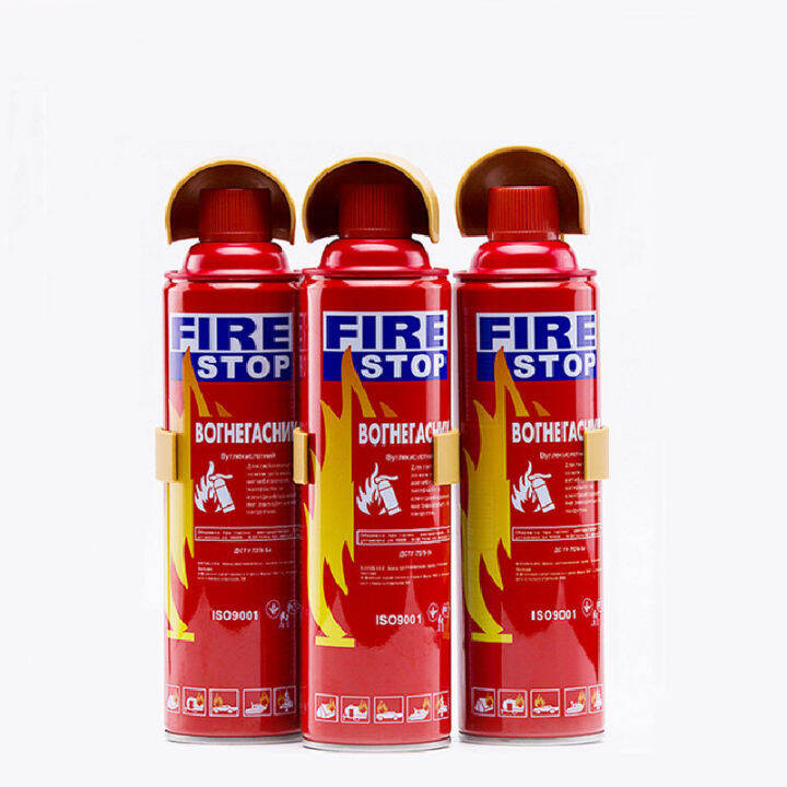Mini Portable Fire Extinguisher Fire Stop 500ml/ 1000ml | Lazada PH