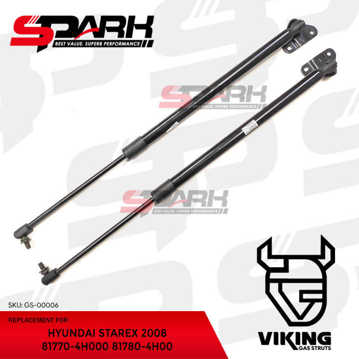 (1 PAIR) Gas Strut Back Door Stay Gas Lift Support Damper for Hyundai ...