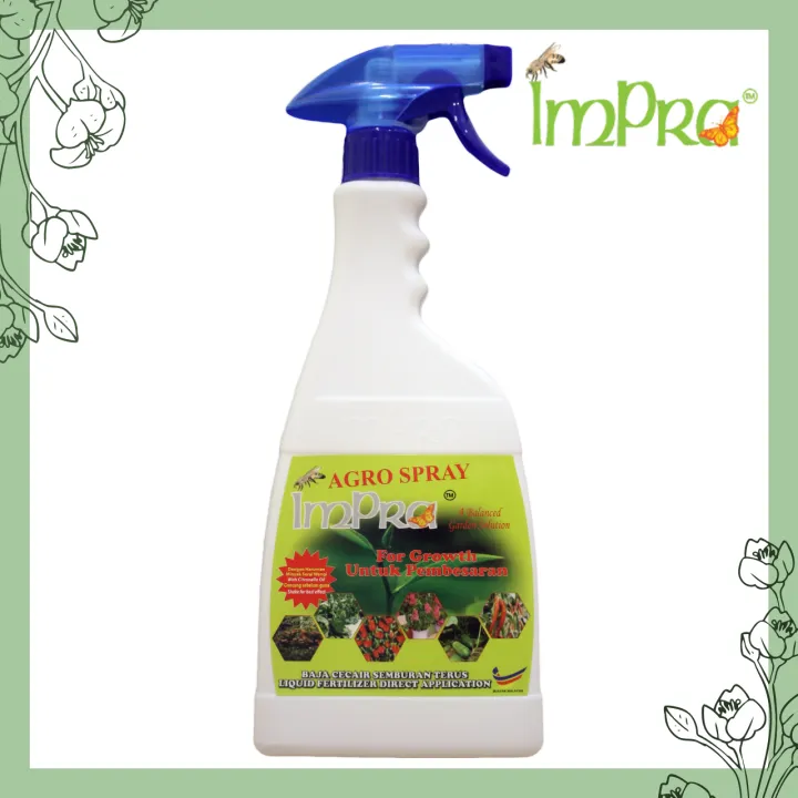 IMPRA Agro Spray - Liquid Plant Fertilizer NPK Foliar for Plant Growth ...