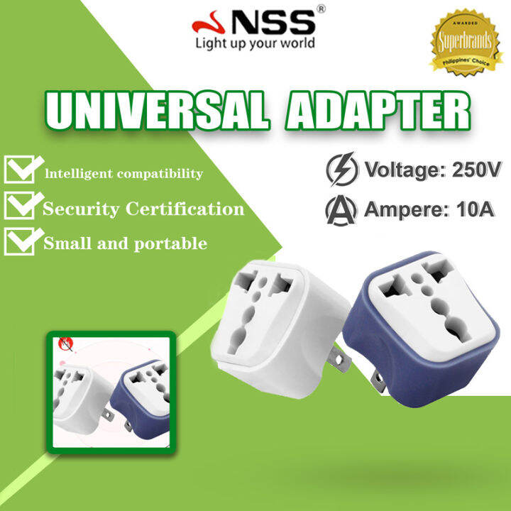 NSS All in 1 Universal Adaptor Travel Adapter Plug Electrical Converter ...
