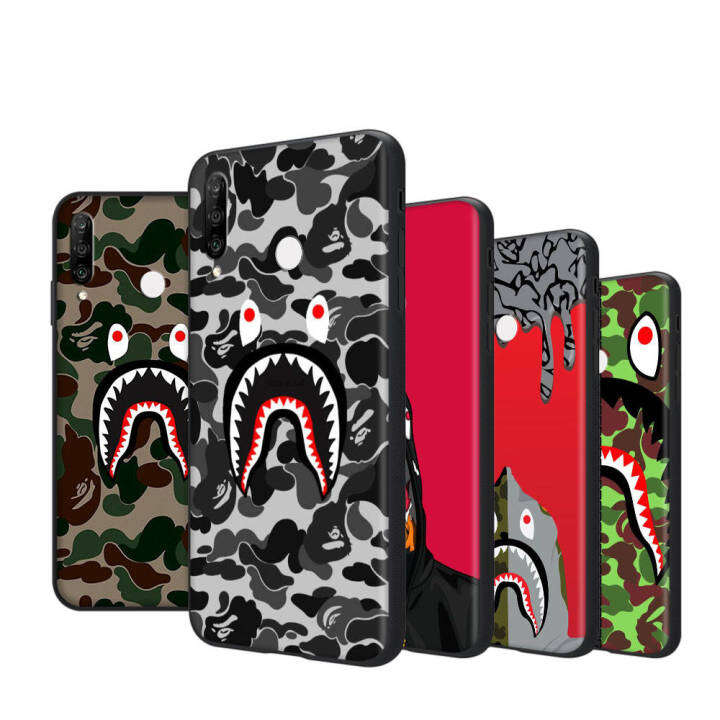 Bape Shark Soft Case Casing for iPhone XR 7 6s 6 11 5s XS 5 8 SE Max ...