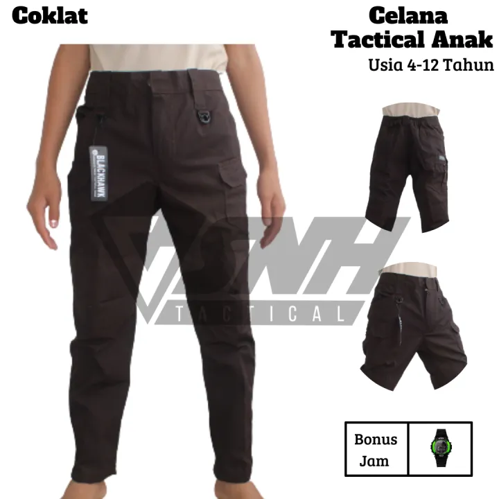 Celana Outdoor Anak Usia 4-12 Tahun Model Taktikal Keren Celana PDL Untuk Anak | Lazada Indonesia