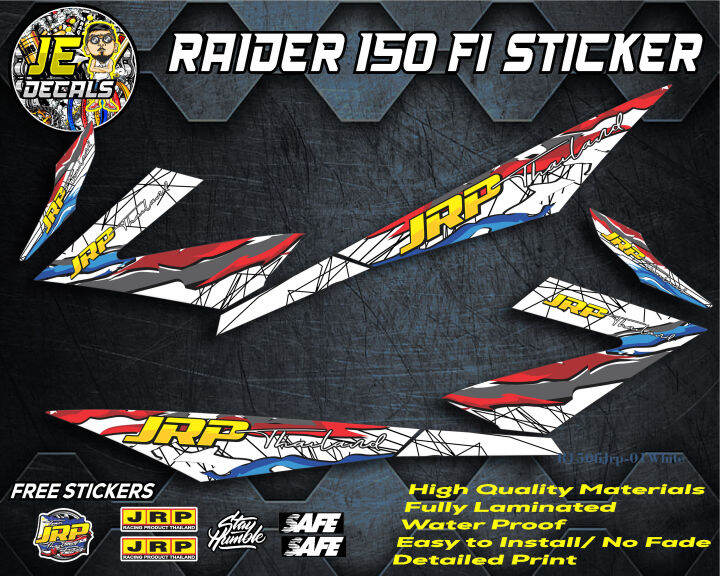 Raider 150 fi Sticker Jrp Design | Lazada PH