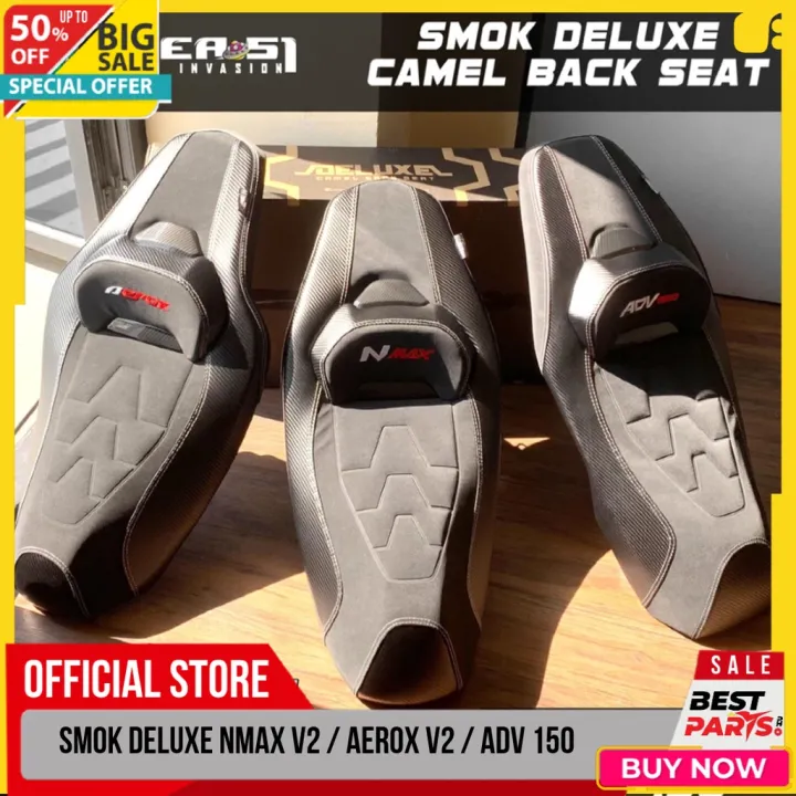 Factory direct sales SMOK DELUXE CAMEL BACK SEAT TYPE for NMAX V2 AEROX V2 ADV 150 w Freebies ...