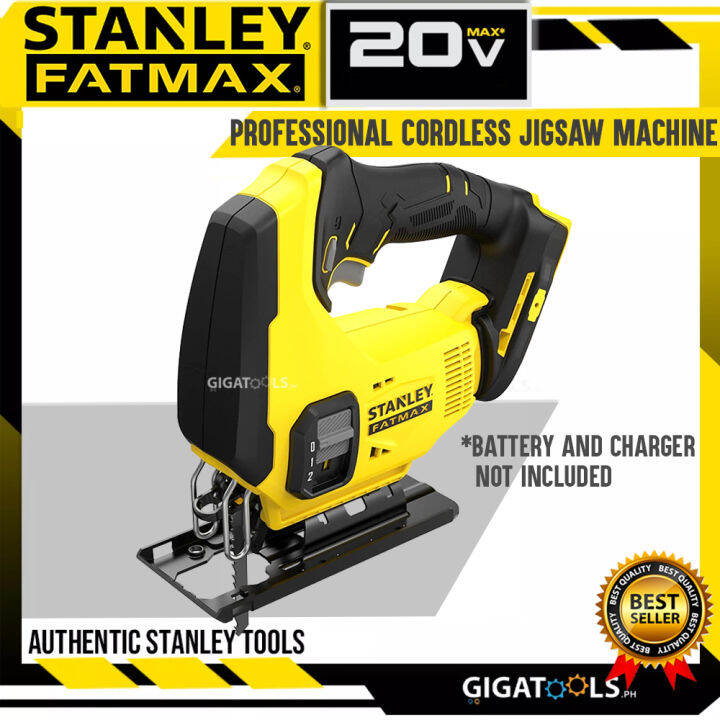 *New* Stanley FATMAX SCJ600 Professional Cordless Jigsaw Machine 20V ...