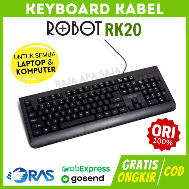 Keyboard Laptop Komputer Kabel USB - Keybord Kiboard Kibord Komputer PC ...