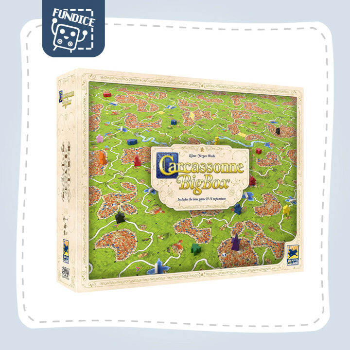 Fun Dice: Carcassonne: Big Box 2022 Board Game | Lazada.co.th