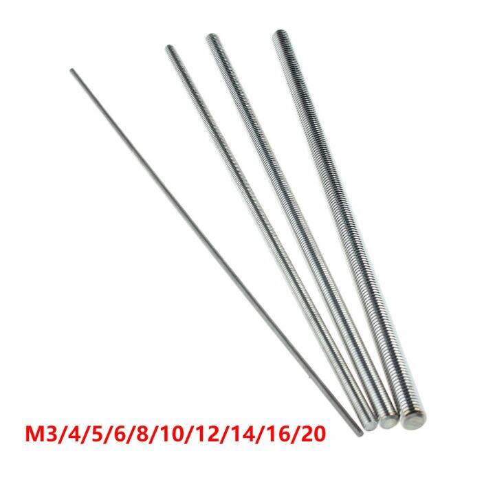 Threaded Rod Full-thread Bar Din975 304 Stainless Steel Fasteners ...