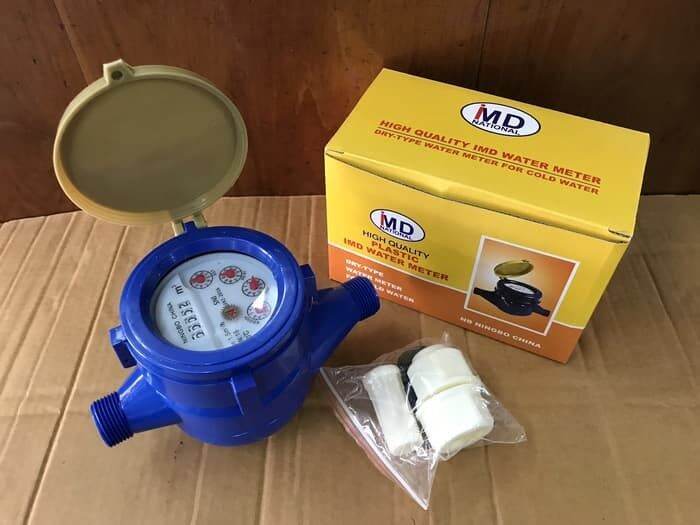Meteran Air PAM Plastik IMD SNI anti karat 1/2 3/4 PDAM meteran pdam ...