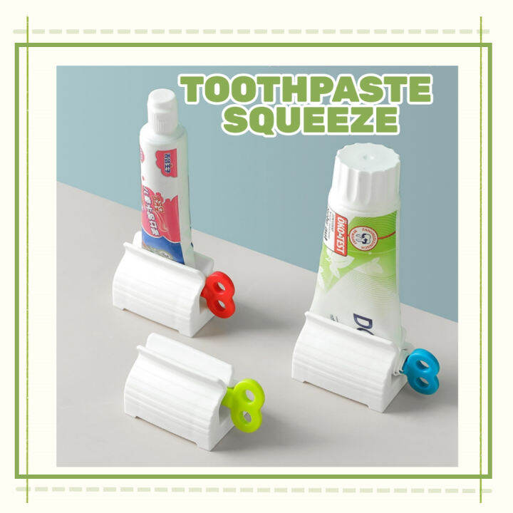 Rotatable Toothpaste Squeezer Clip Dispenser Facial Wash Multifunction ...