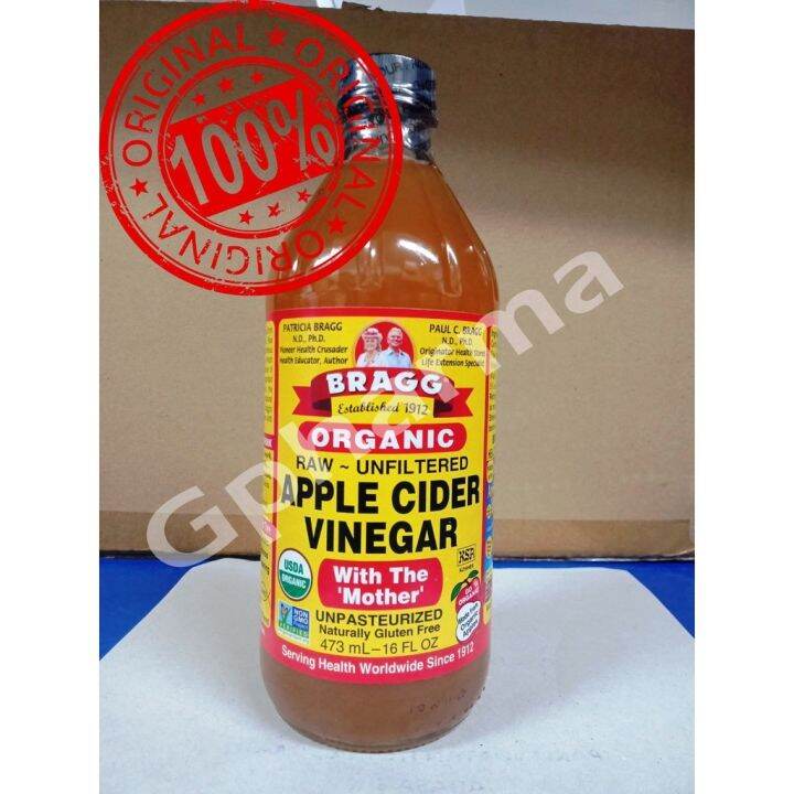 niuyiken1381367 Unfiltered Cider Vinegar with the Mother 1 BOTTLE (473 ...