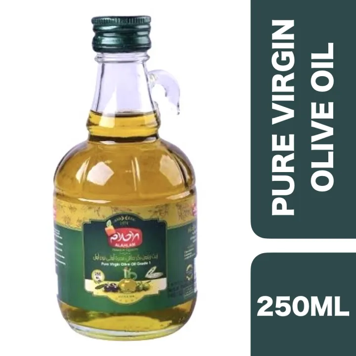 Al Ahlam Pure Virgin Olive Oil 250g ++ อัลอะห์ลาม น้ำมันมะกอกบริสุทธิ์ ...