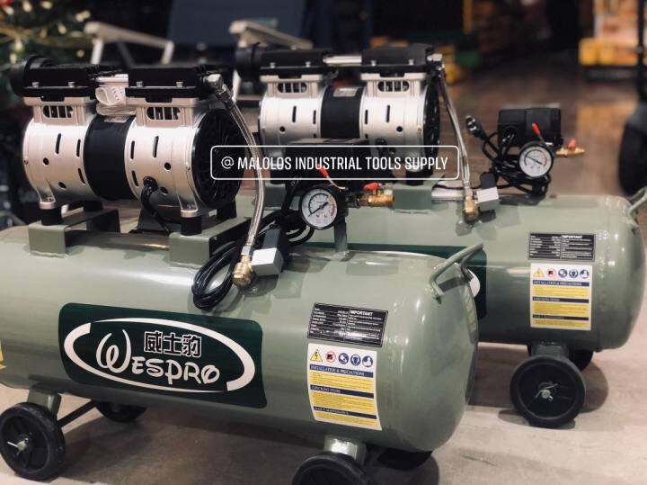 WESPRO Air Compressor Silent Type 1/4HP Oiless | Lazada PH