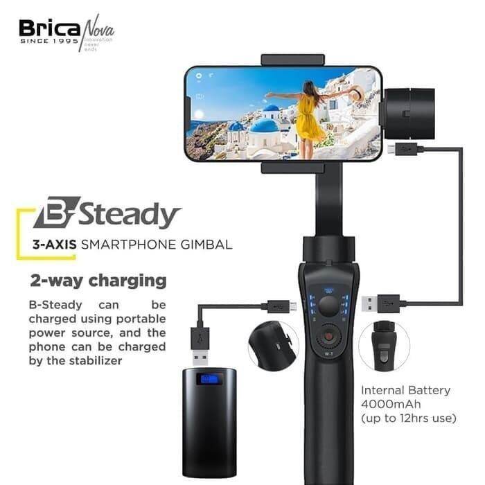 Gimbal Stabilizer Brica B-Steady Bsteady PRO 3 Axis HP | Lazada Indonesia