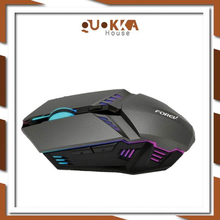QUOKKA Forev FV-Q3 Wired Mouse Light Game E-sports Mechanical 6 Keys ...