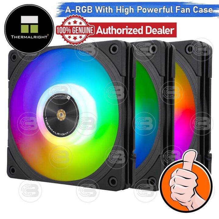 [CoolBlasterThai] Thermalright TL-B12S (3 PCS) 2000+RMP A-RGB Static Pressure Fan Case (size 120 ...