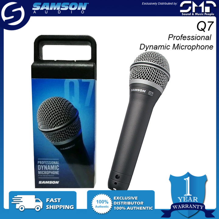 SAMSON Q7 Professional Dynamic Microphone | Lazada PH